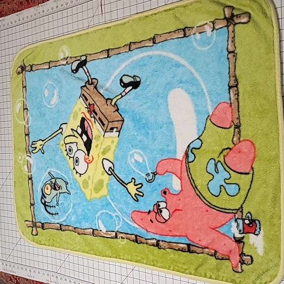 Nickelodeon | Bedding | Vintage Sponge Bob Blanket Squarepants Patrick ...